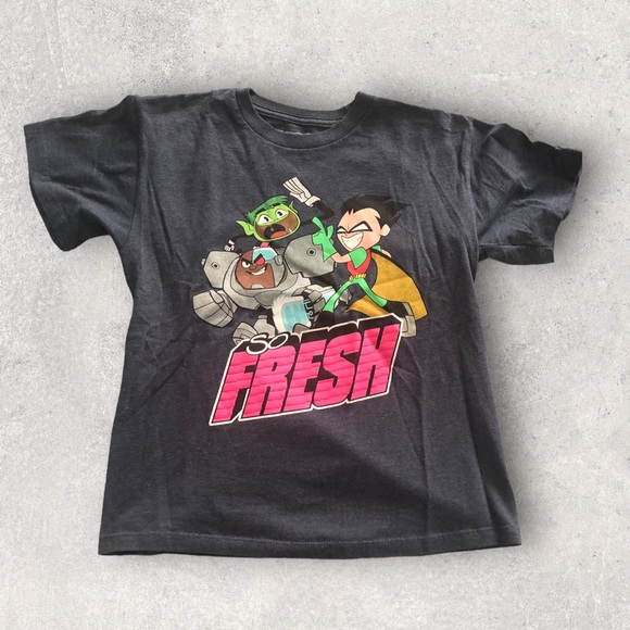 Teen Titans Go | Shirts & Tops | Boys Large 12 Blue Teen Titans Go ...
